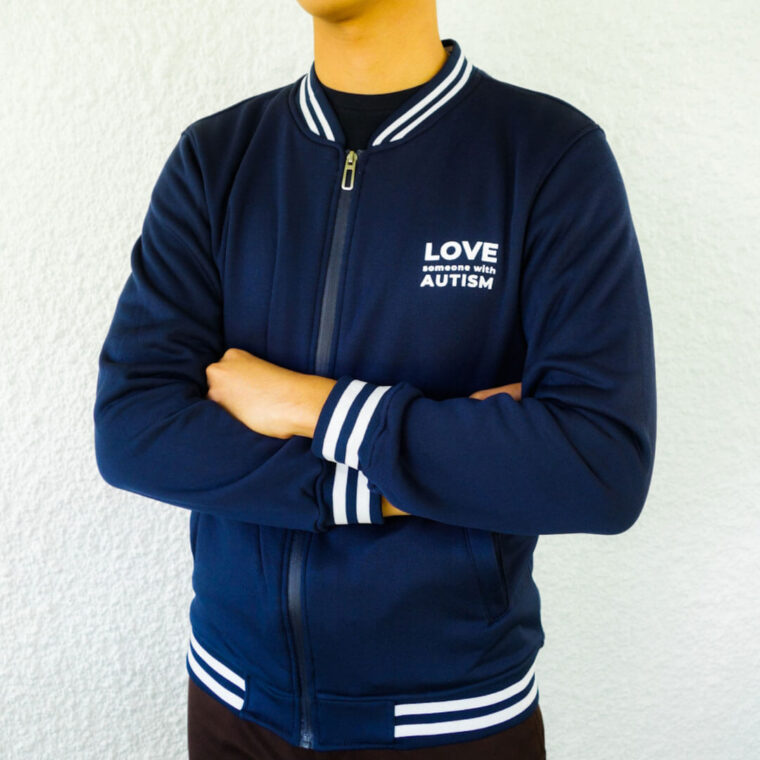 Adults Varsity Jacket - Love Someone with Autism - Early Autism Project ...