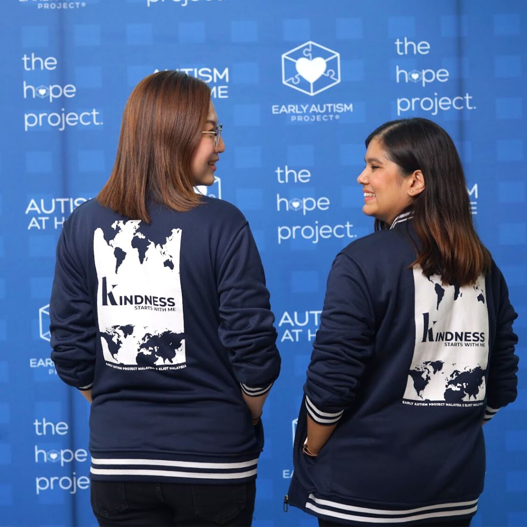 2023 Love Someone With Autism Varsity Jacket - Early Autism Project Malaysia